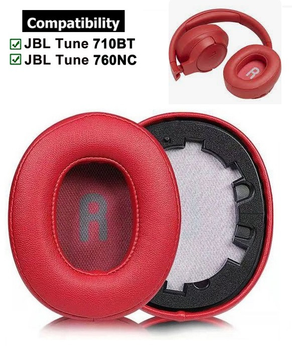 Купить Амбушюры JBL Tune 720BT Tune 710BT Tune 760NC Цвет Красный Red ...