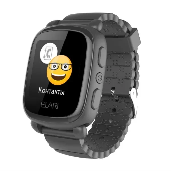 Смарт-часы Elari KidPhone 2 Black с GPS-трекером — Купить Недорого на ...
