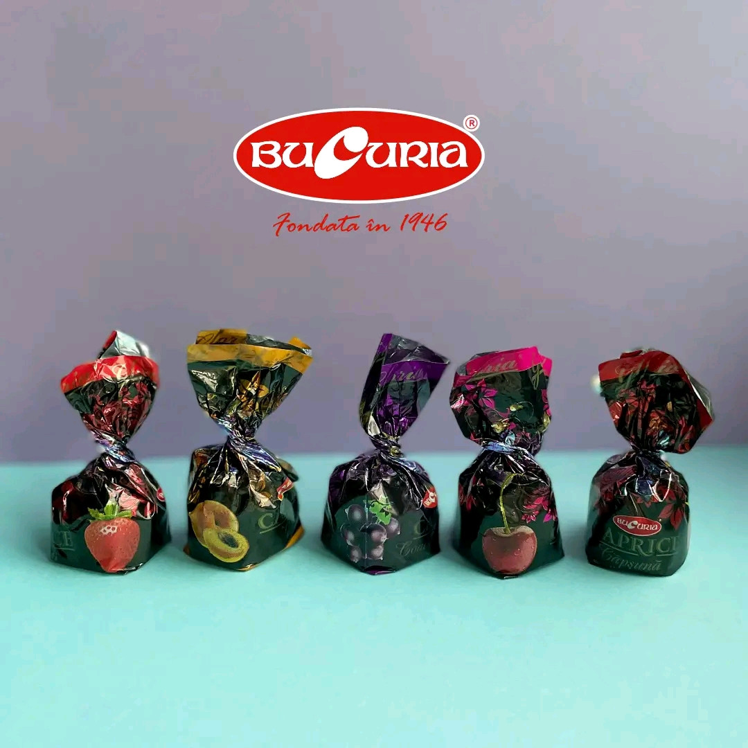 Шоколадні цукерки Bucuria Gloria Caprice 250 г, ціна 45.58 грн — Prom ...