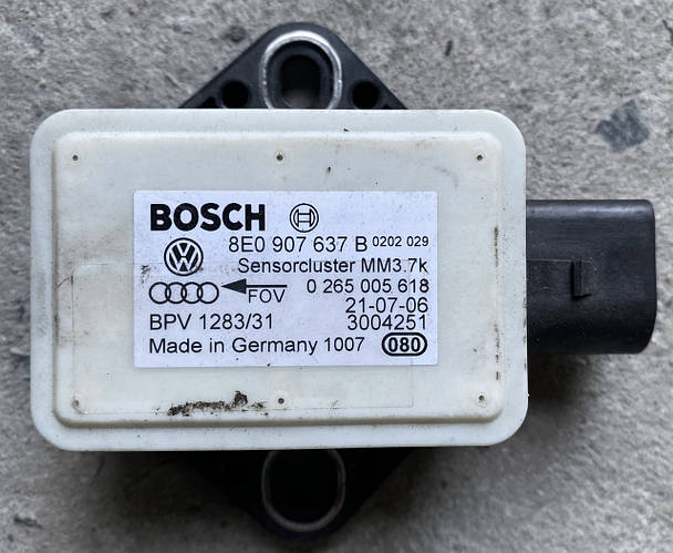 Купить Датчик ускорения (ESP) Audi A6 C6 (4F) 4F0907637A 8E0907637B ...