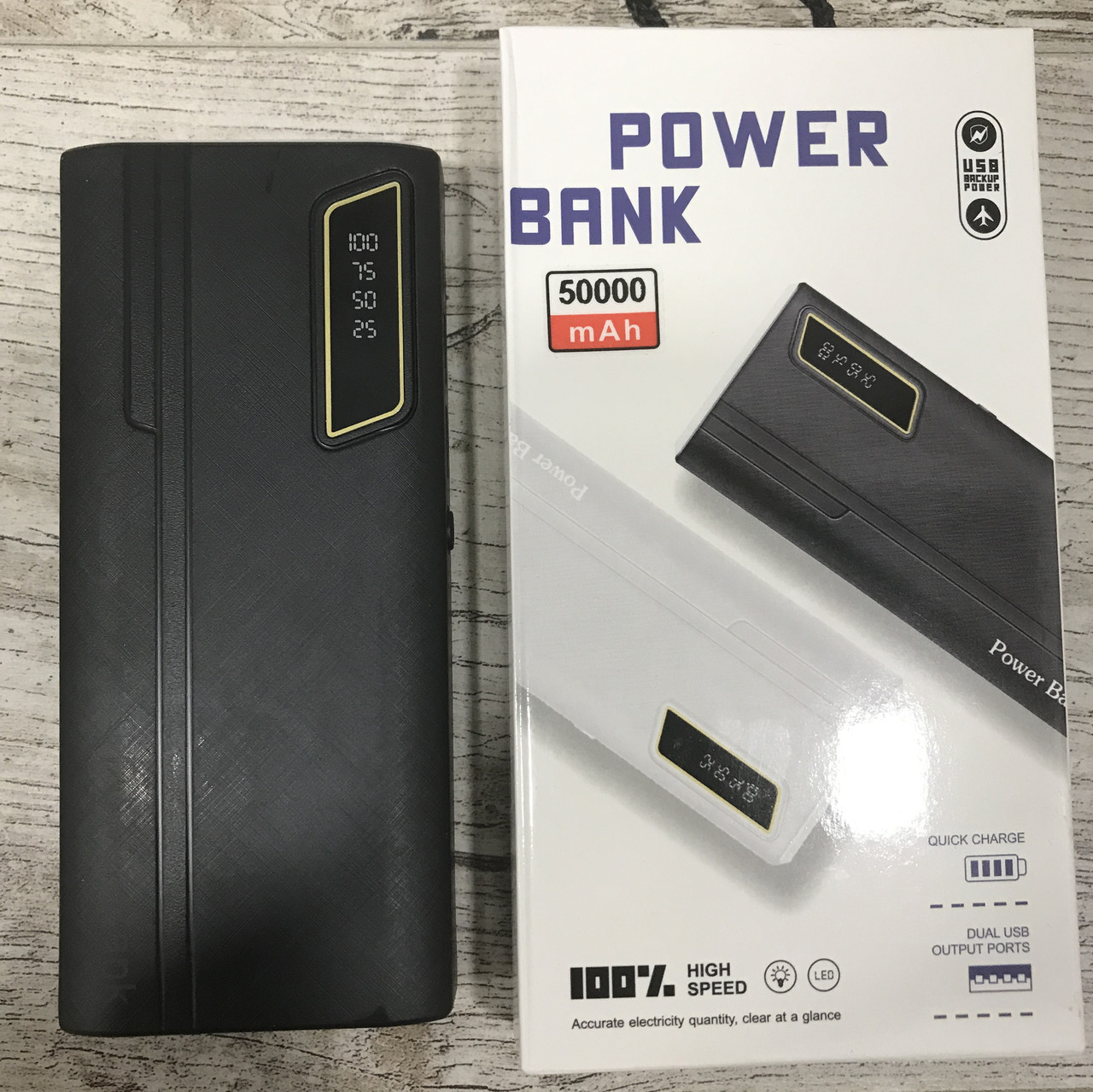 Powerbank 50000 mah Power bank портативное зарядное устройство хороший ...