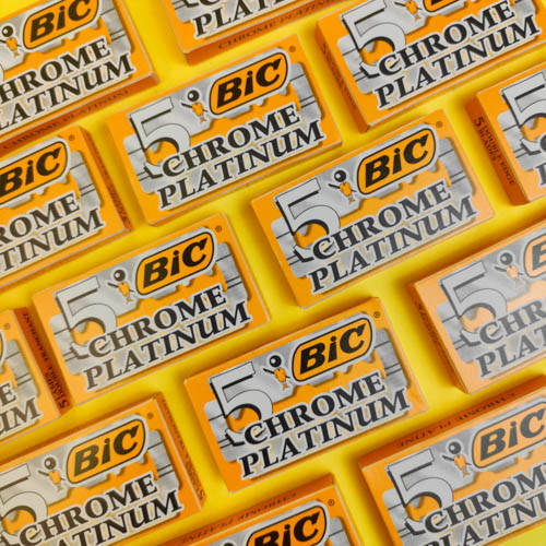 Лезвия для бритья к Т-образной бритве Bic Chrome Platinum, 5 шт (ID ...