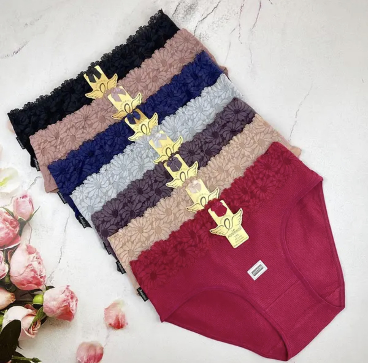 Жіночі бавовняні трусики фірми Aonidaisi (ID#1727372954), цена: 125 ₴, купить на Prom.ua