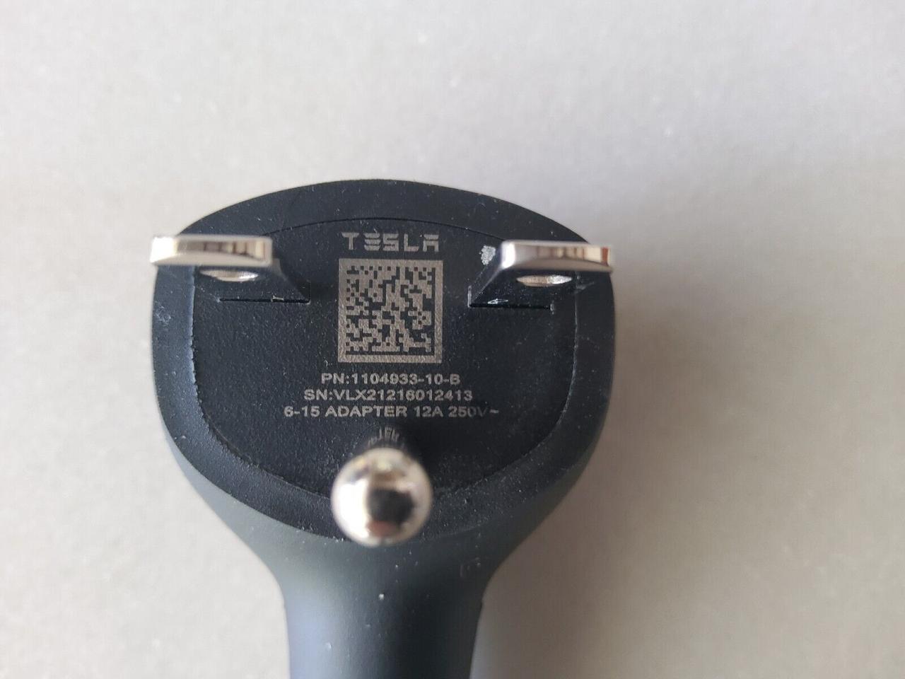 Купити Адаптер зарядного пристрою Tesla Gen 2 NEMA 6-15 Adapter Charger ...