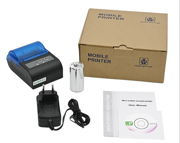 Купить Мобильный чековый принтер WINPAL WP-Q2B (USB+Bluetooth), цена ...