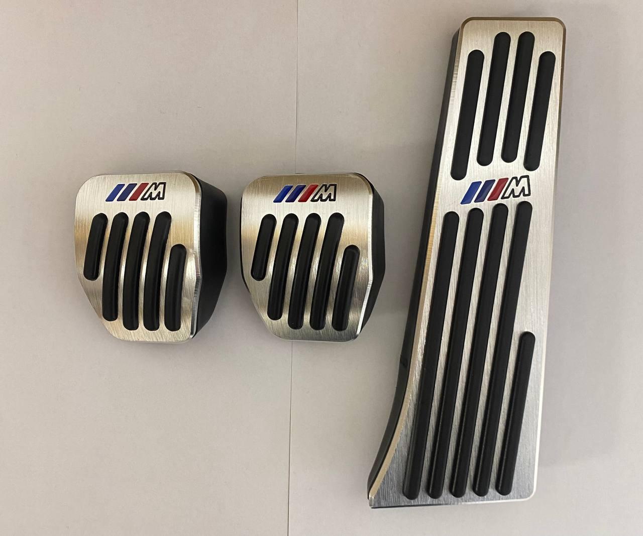 Накладки на педали BMW в стиле M-performance МКПП E38 E39 E46 e53 e60 E84 E87 E90 E91 X5 X6 ...