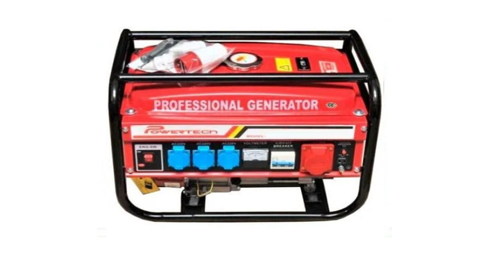 Купити Генератор Powertech 3,5 кВт 3-фазний бензиновий, ціна 11900 грн ...