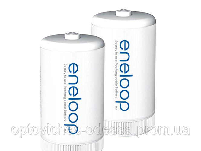З AA на D 2шт. Panasonic Адаптер Eneloop (BQ-BS1E/2BC), ціна 538.05 грн ...
