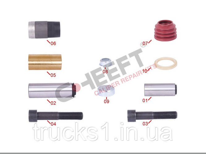 Купить Р/к суппорта тормозного DAF 1039 (CHEEFT), цена 1150 ₴ — Prom.ua ...