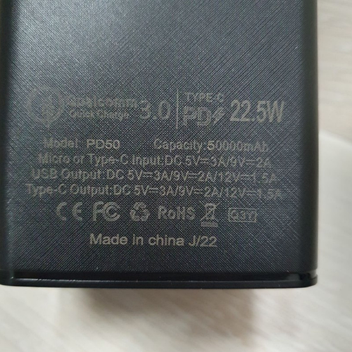 Повербанк Power Bank OX PD50 50000 mAh Портативная универсальная ...