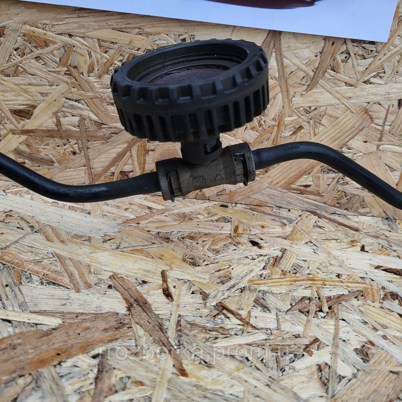 Трубка щеплення з демфпером Renault Megane 3 Scenic 3 09-15р. (Рено ...