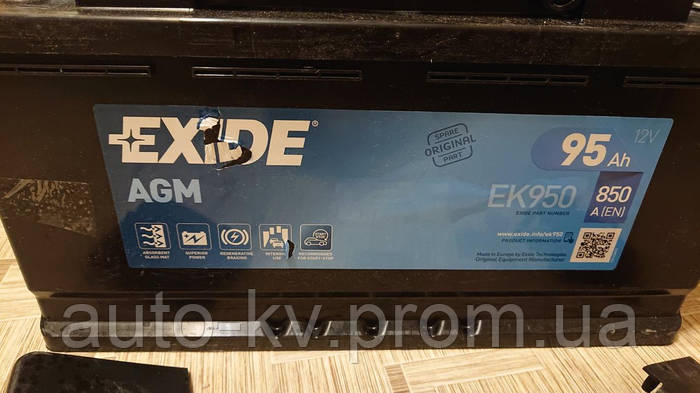 Аккумулятор Exide 95Ah 850A Start-Stop AGM EK950, цена 8800 грн — Prom ...