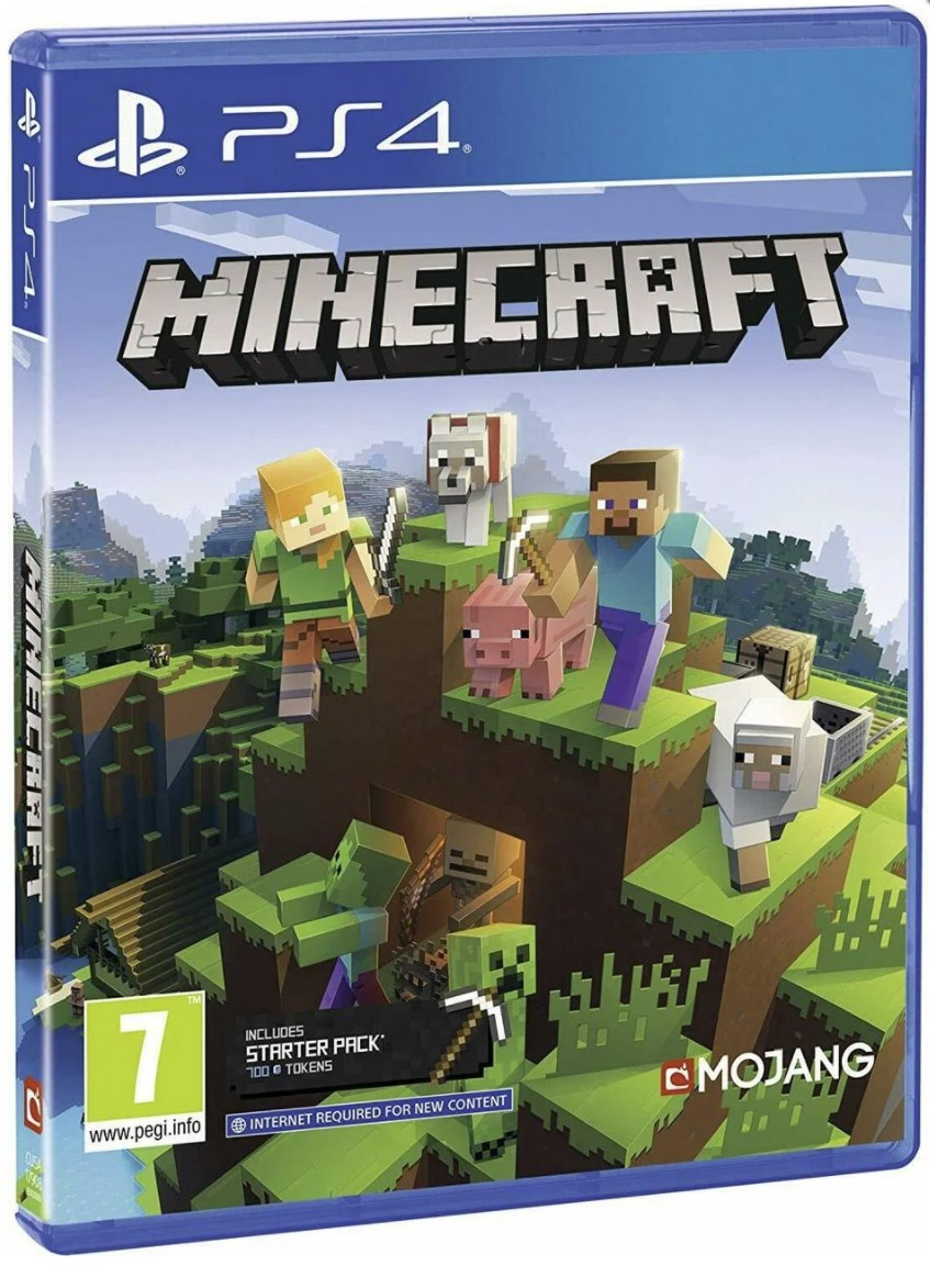 Игра Minecraft Bedrock Edition PlayStation 4 — Купить Недорого на Bigl ...