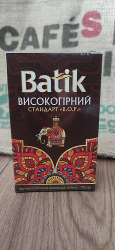 Купить Чай Batik Батик черный BOP 100г, цена 54 ₴ — Prom.ua (ID#1728263388)