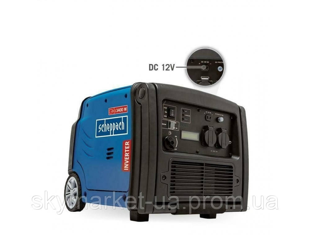 Бензиновий Інверторний Генератор Scheppach Sg 3400i 5906217901