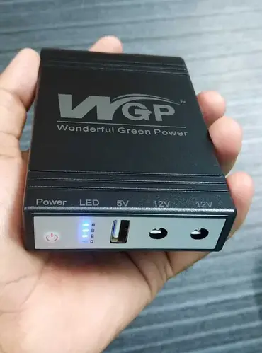 WGP Mini UPS, ИБП, 10000 мАч ,5В, 9В, 12В, 2хDC-DC, Безпроводная ...