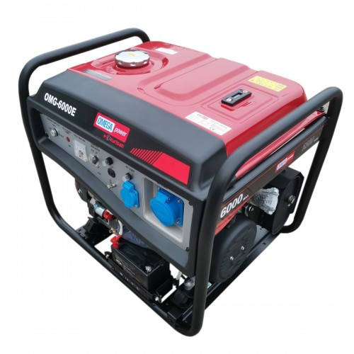 Генератор бензиновий 6 кВт OMEGA Power OMG-6000E. Однофазний, ціна ...