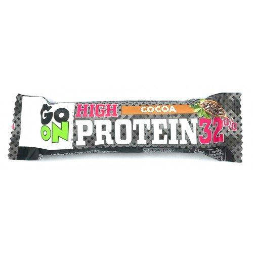 Батончик GoOn Protein Bar High 32%, 50 грамм Какао, цена 41 грн — Prom ...