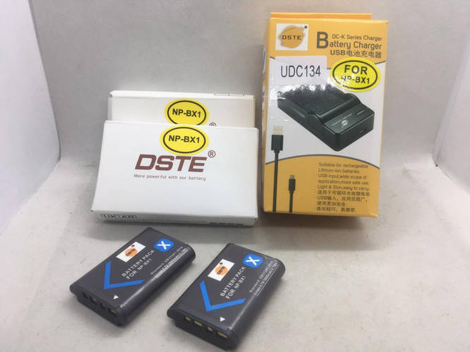Купить Комплект ЗУ DSTE DC-K4 + АКБ NP-BX1 для фотоаппаратов Sony Cyber ...