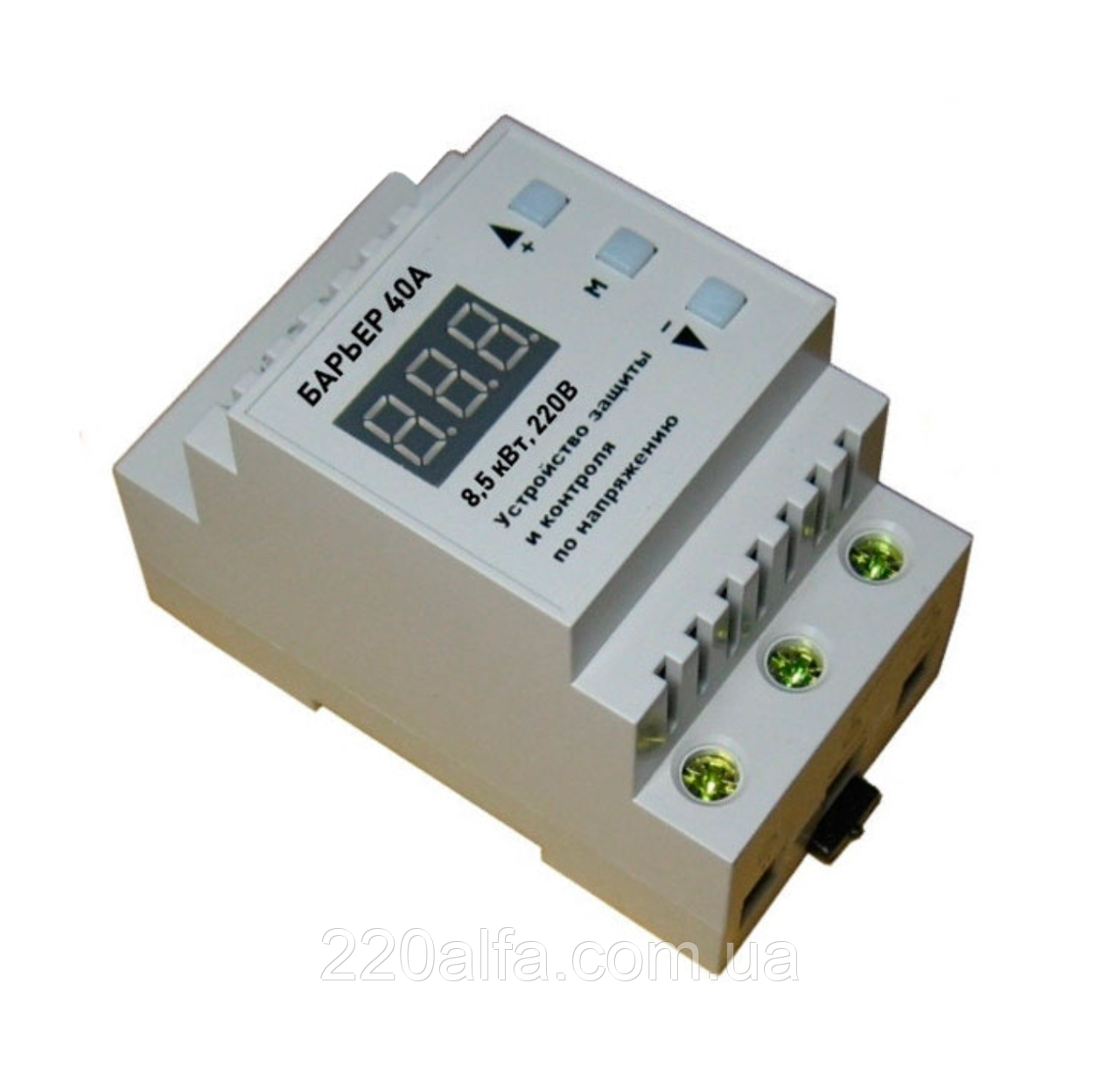 Реле напряжения 40А на DIN-рейку защита сети барьер 40А ~ 8500W, цена ...