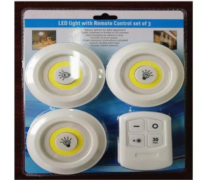 Комплект LED-світильників із пультом і таймером.LED light with Remote ...