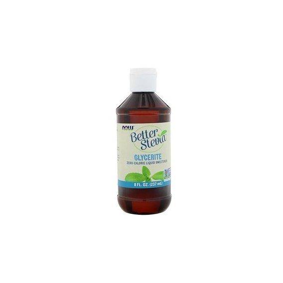 Заменитель Сахара NOW Foods Better Stevia Liquid Sweetener Glycerite ...