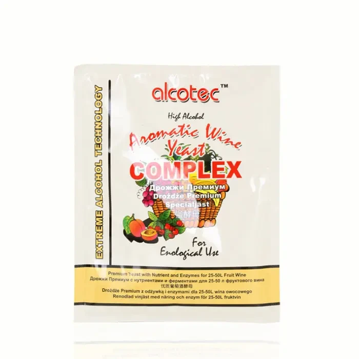 Дрожжи для Фруктовых Вин Alcotec Aromatic Wine Yeast Complex 40г — Купить Недорого на Bigl.ua ...