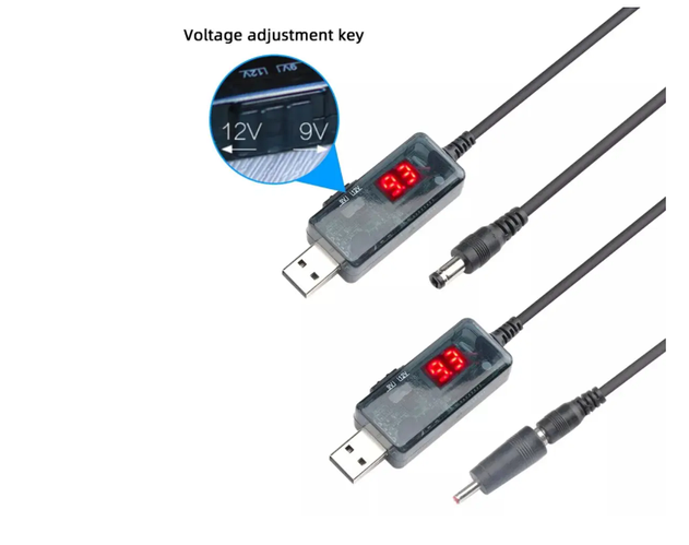 Купить Адаптер питания для роутера от PowerBank 5 вольт 2 ампера с ...