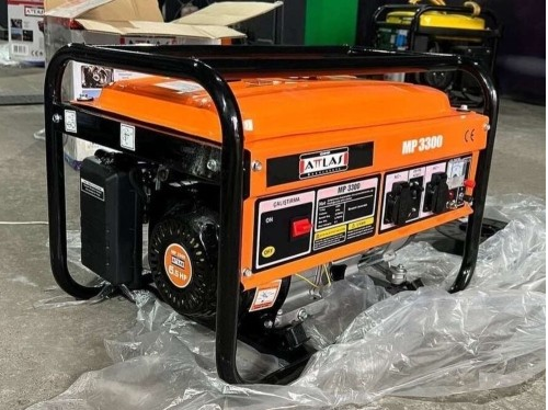 Бензиновий генератор Atlas MP 3300 2.75 кВт, ціна 23999 грн — Prom.ua (ID#1728894994)