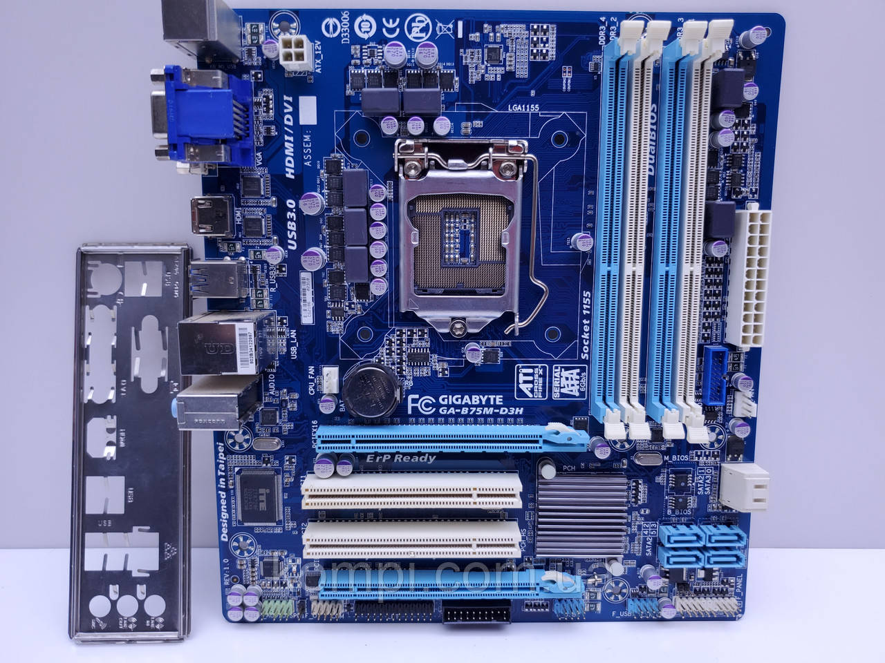 Материнская Плата GIGABYTE GA-B75M-HD3 S1155 DDR3 — Купить Недорого на ...