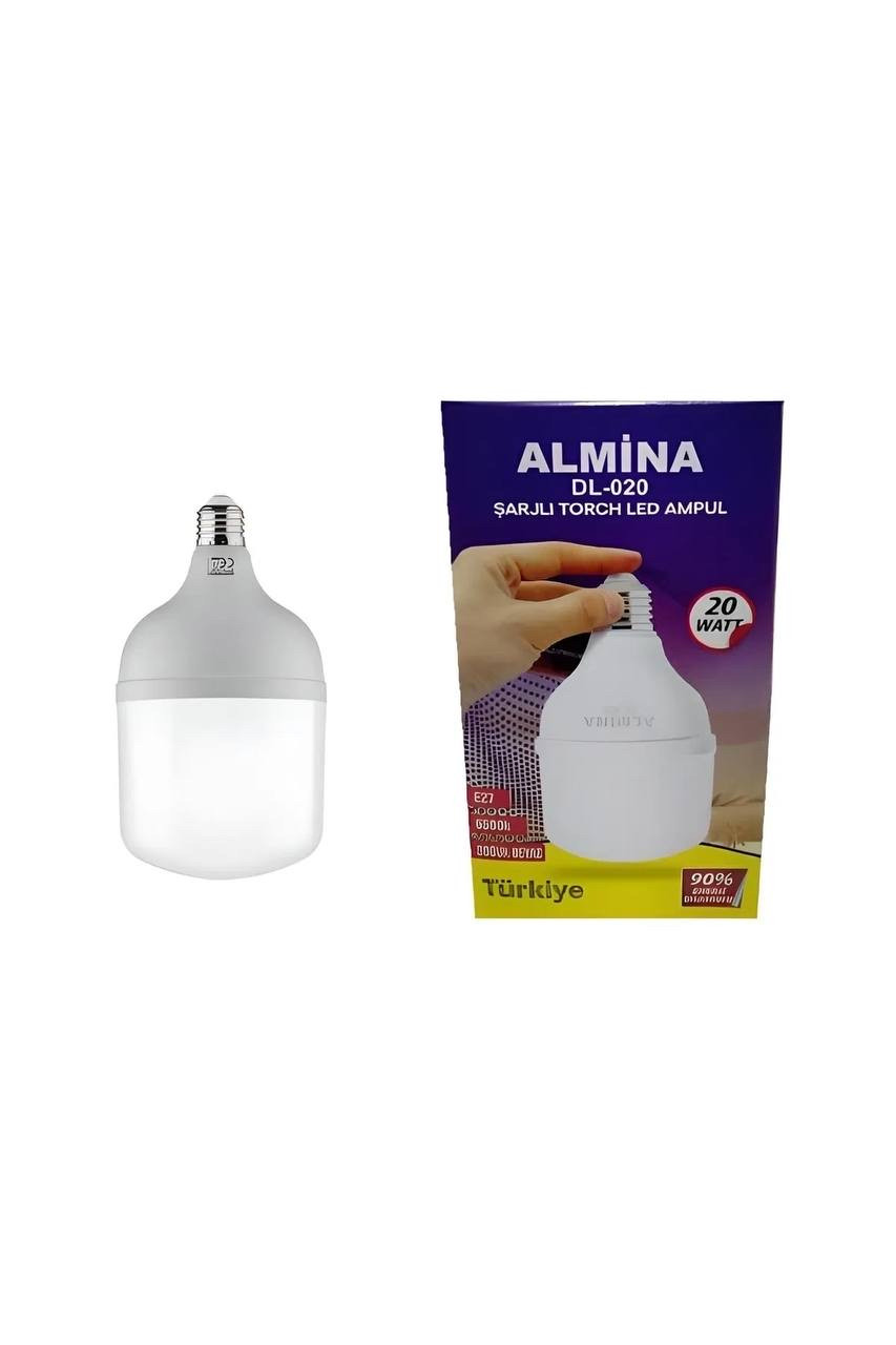 Аварийная аккумуляторная лампочка Almina DL-030 LED 20 Вт, цена 600 грн ...