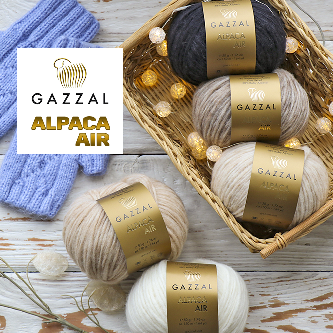 Огляд пряжі Gazzal Alpaca Air / Газзал Альпака Ейр. Новини компанії ...