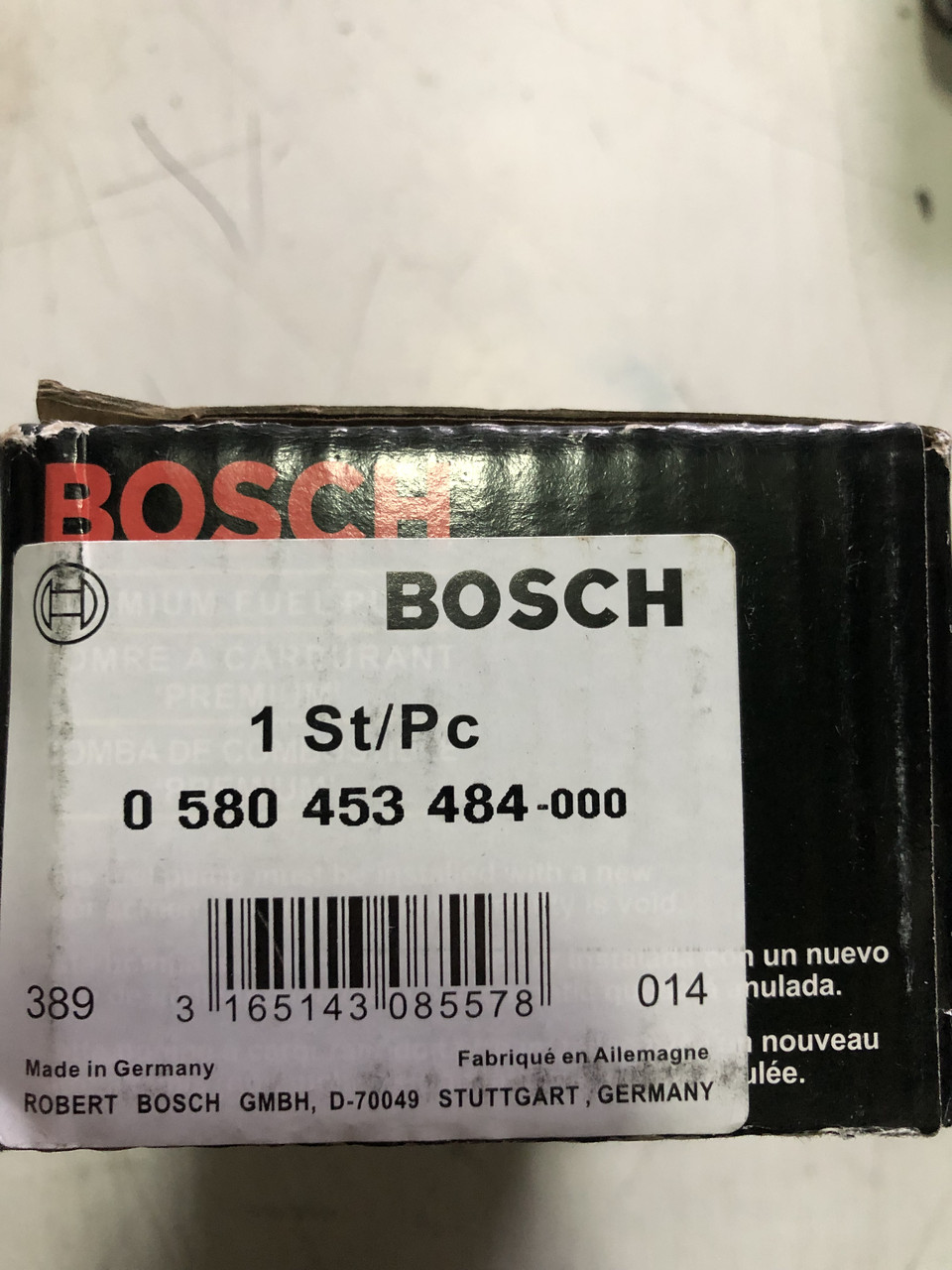 Топливный насос бензонасос 0 580 453 484 Bosch (China) (ID#1729006485 ...