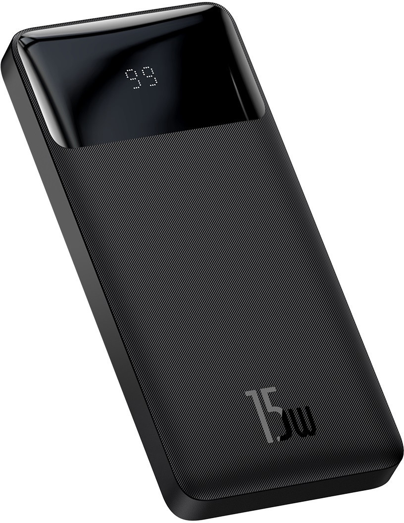 Повер Банк Портативна Зарядка Baseus Bipow Digital Display 15w 20000mah