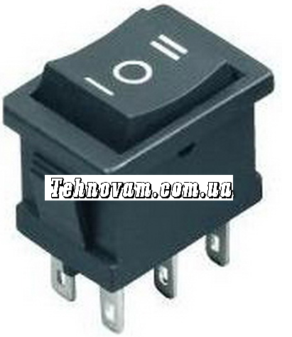 Тумблер 3 положения 6 контактов 15*21 mm (ID#287949824), цена: 72 ...