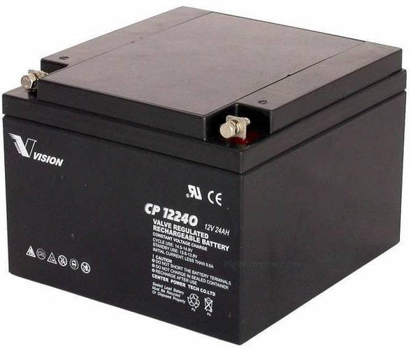 Купить Vision CP 12V 24Ah, цена 2240 ₴ — Prom.ua (ID#1729518380)