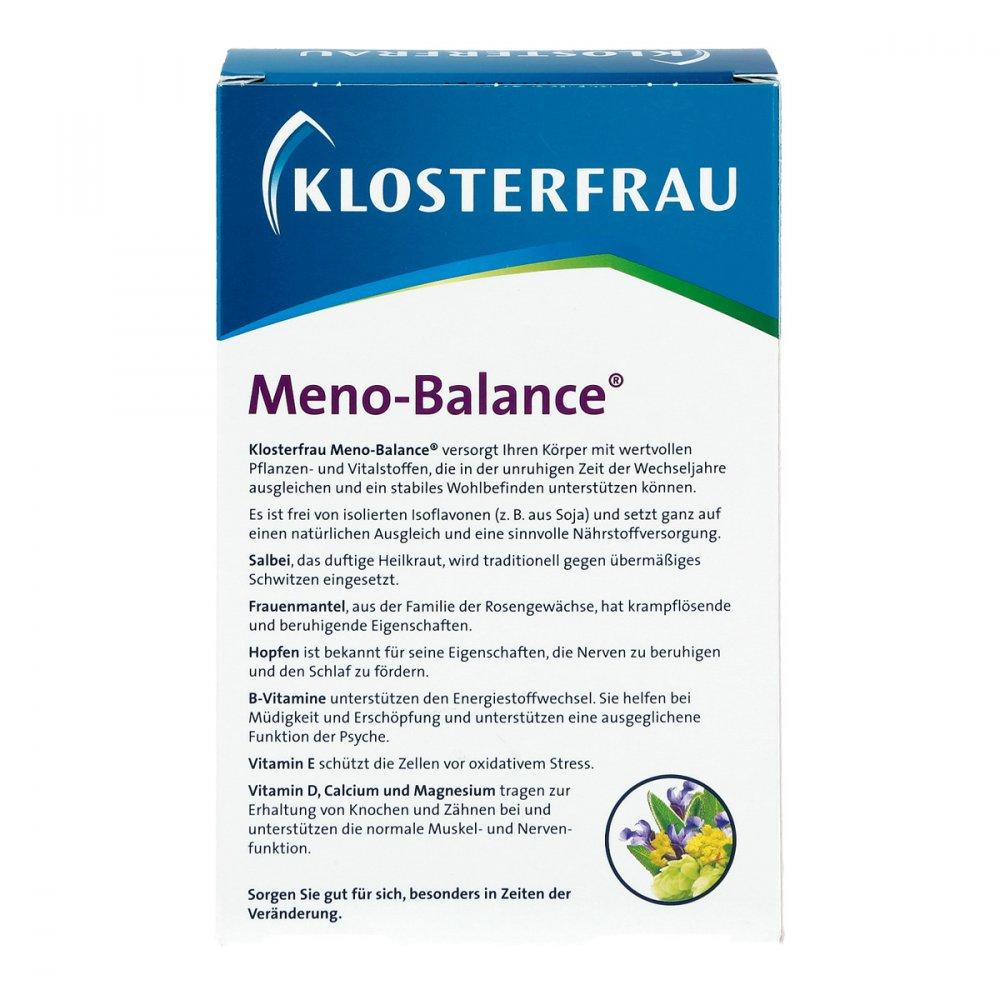 Купить Мено Баланс Klosterfrau Meno-Balance таблетки 60 шт, цена 480 ...