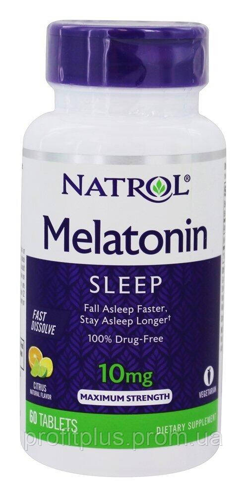 Мелатонин Melatonin Natrol 10 мг 60 таблеток, 7586628 - 550 (ID#2503222155), цена: 602 ₴, купить ...
