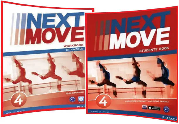Next Move 4. Student's+Workbook. Комплект книг з англійської мови ...
