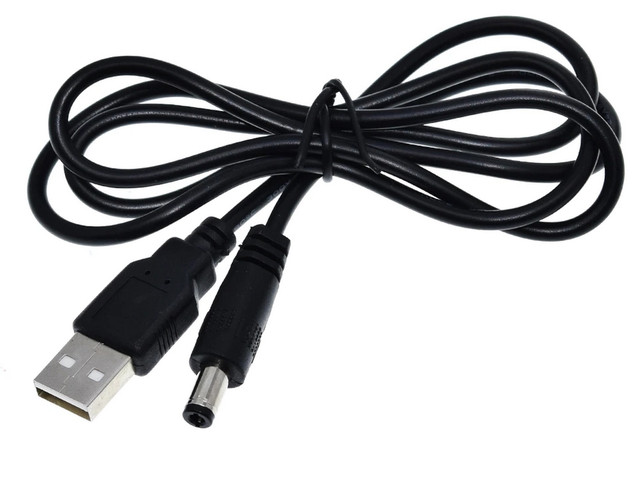 Кабель-переходник USB для Wi-Fi Роутера 12V (DC 5,5 Мм) 1 М, Интернет ...