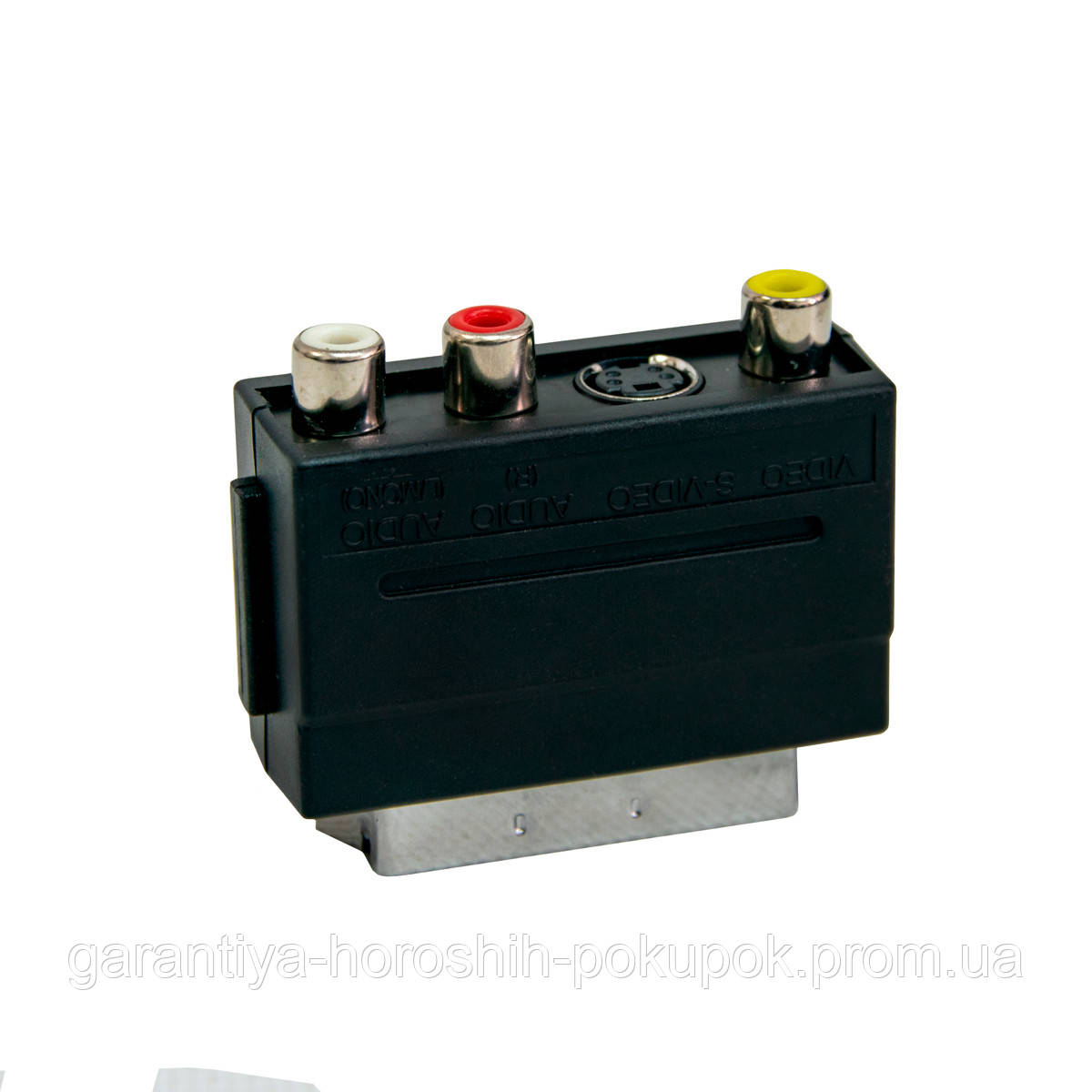 Купить Переходник SCART - 3 RCA+S-VIDEO "SH 3009" аудио-видео адаптер ...