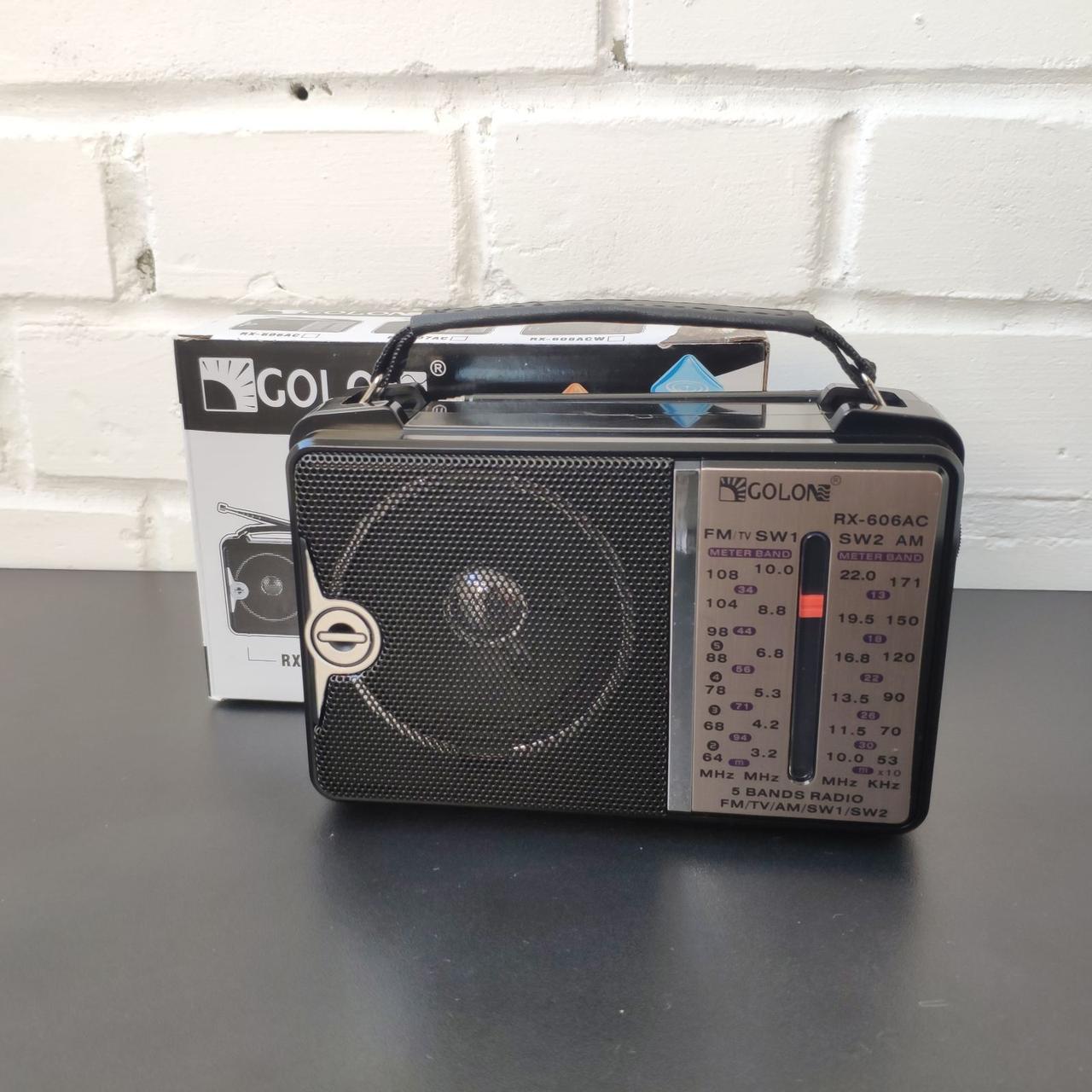 Купити Радіоприймач Golon 606 АС від мережі, від батарейок R20/ Радіо ...