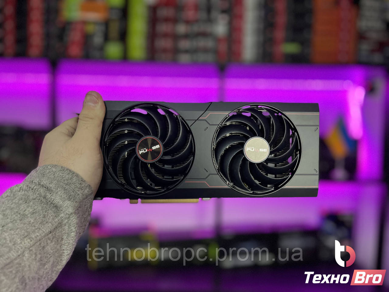 КАК РТХ 3070 Sapphire Pulse RX 6700XT 12gb Игровая видеокарта для пк ...