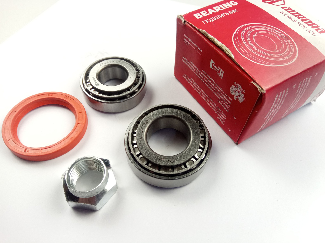 Подшипник Ступицы Таврия Задний AURORA Набор (+сальник +гайка+смазка ...