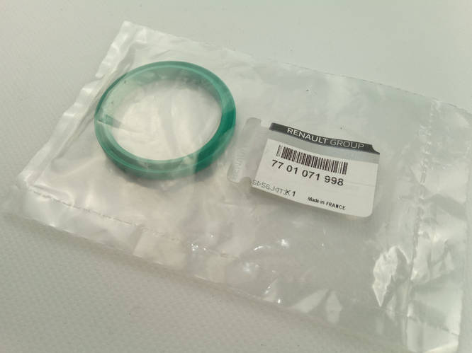 Купити Кільце ущільнювальне патрубка інтеркулера RENAULT (7701071998) 1 ...