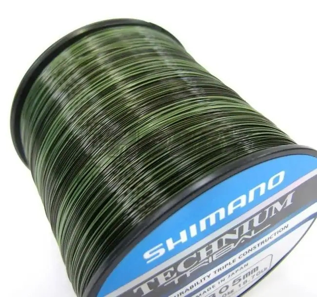 Леска Shimano Technium Tribal Green Camouflage 0.285mm 1250м 7.50kg ...