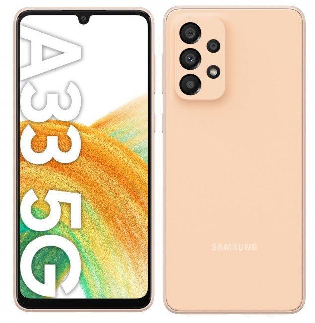 Samsung Galaxy A33 5G 128GB Dual SIM Orange (A336) — Купить Недорого на ...