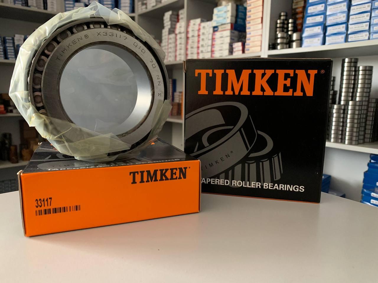 Купить Подшипник 33117 TIMKEN (США), 85x140x41 мм, роликовый радиально ...