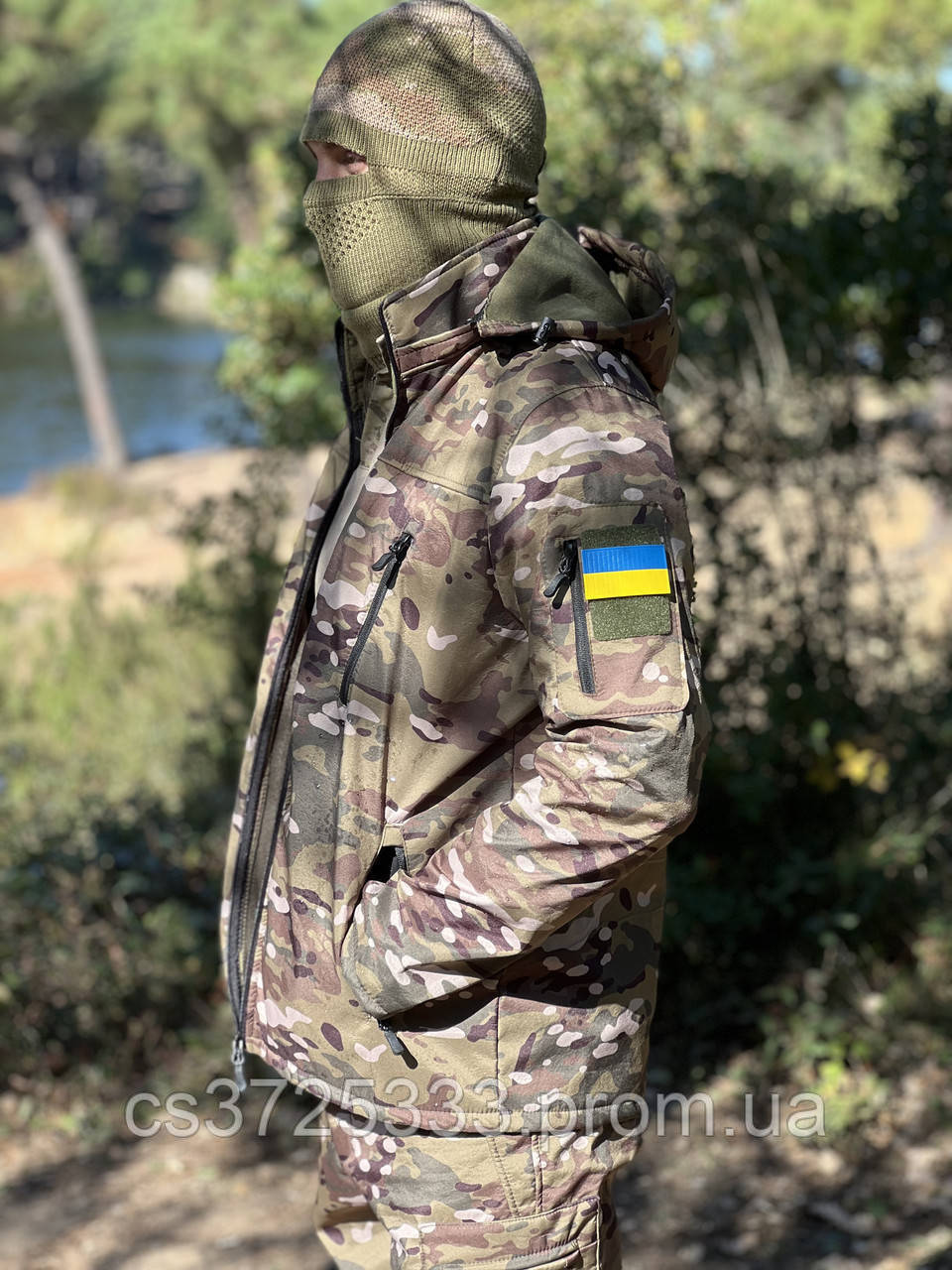 Костюм Тактический Мультикам Soft Shell на Флисе — Купить Недорого на ...