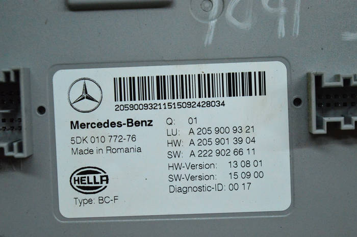 Купити Control Unit Mercedes Блок SAM Mercedes GLC X253 16- (01 ...